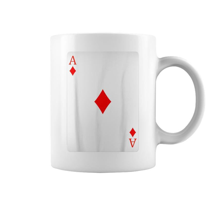 Ace Of Diamonds Playing Cards Easy Halloween Costume Coffee Mugs ...