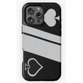 Ace Of Spades Gothic Playing Card Dark Pattern Phone Case for iPhone 16 ...