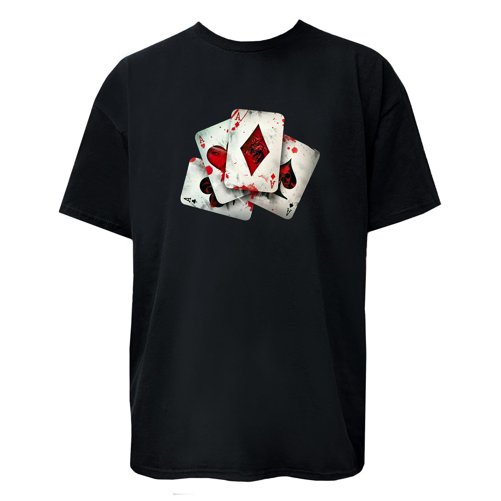 Ace Poker Cards Graphic T-Shirt / Hoodie / Sweatshirt Unisex Women Men ...