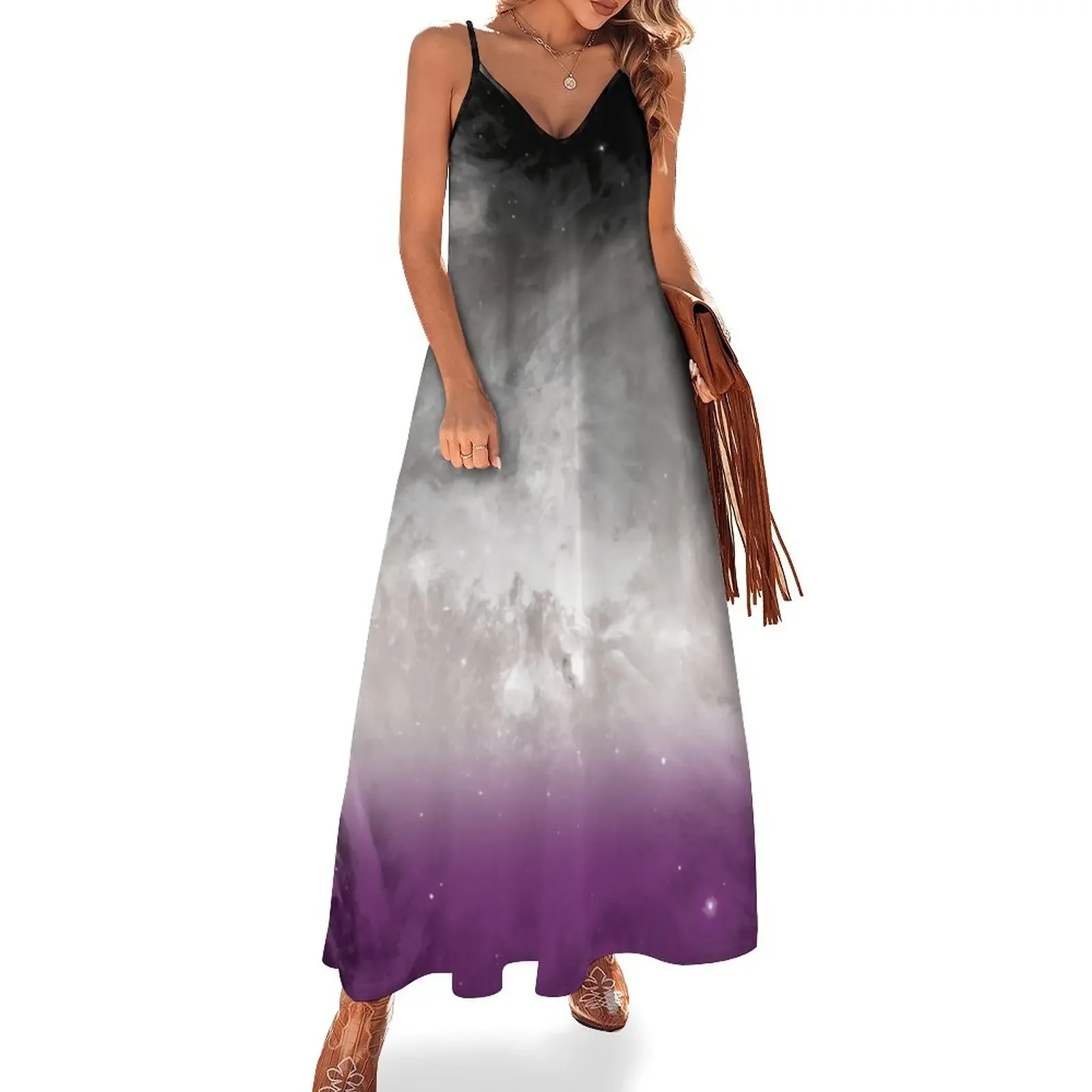 Ace Pride Nebula Sleeveless Dress women's clothing trend 2025 clothes ...