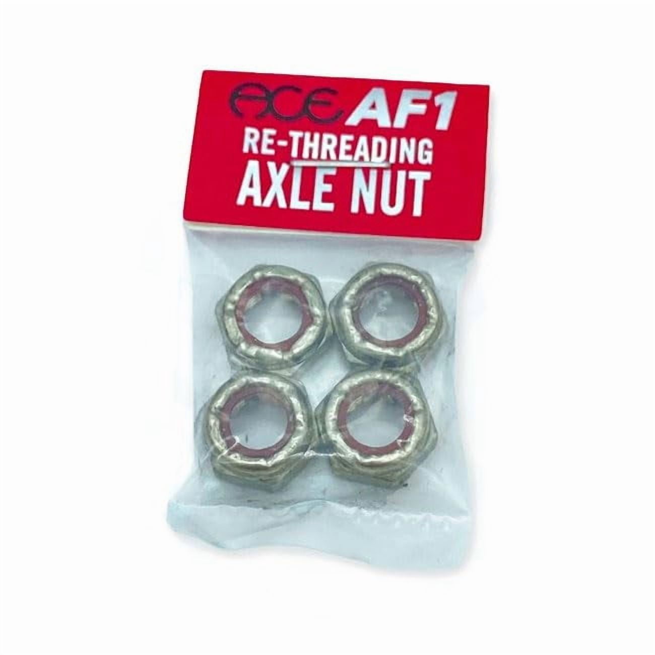 Ace Re-Threading Axle Nuts 4-Pack Silver - Walmart.com