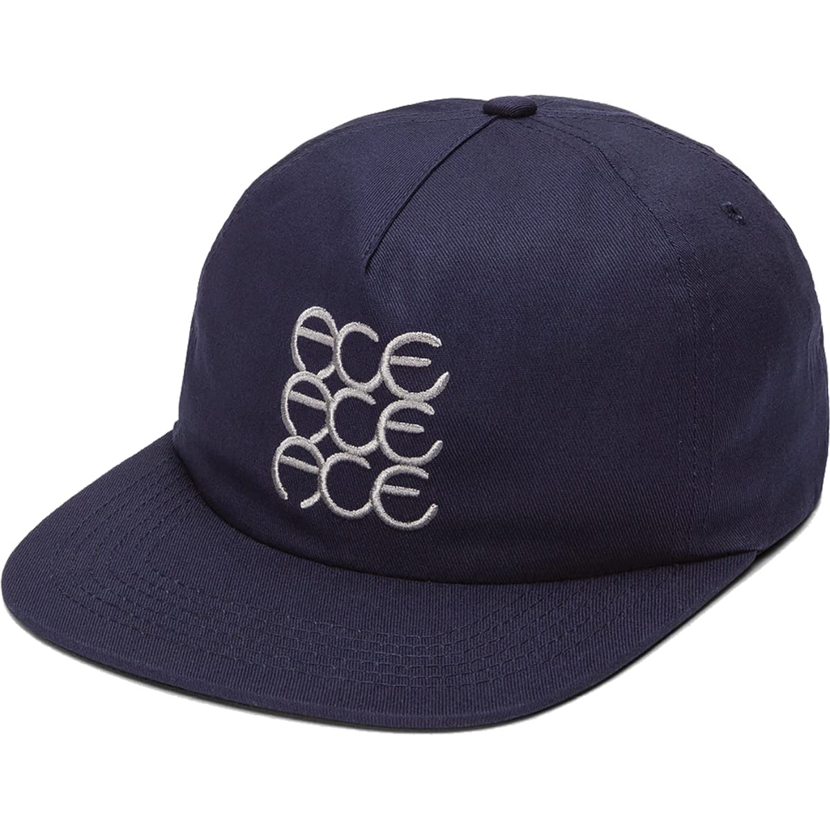 Ace Rings 5 Panel Adjustable Hat Navy/White - Walmart.com