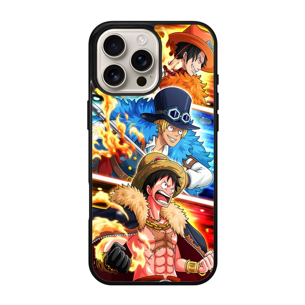 Ace Sabo Luffy Phone case, Phone Case For iPhone 16 15 14 13 12 11 ...