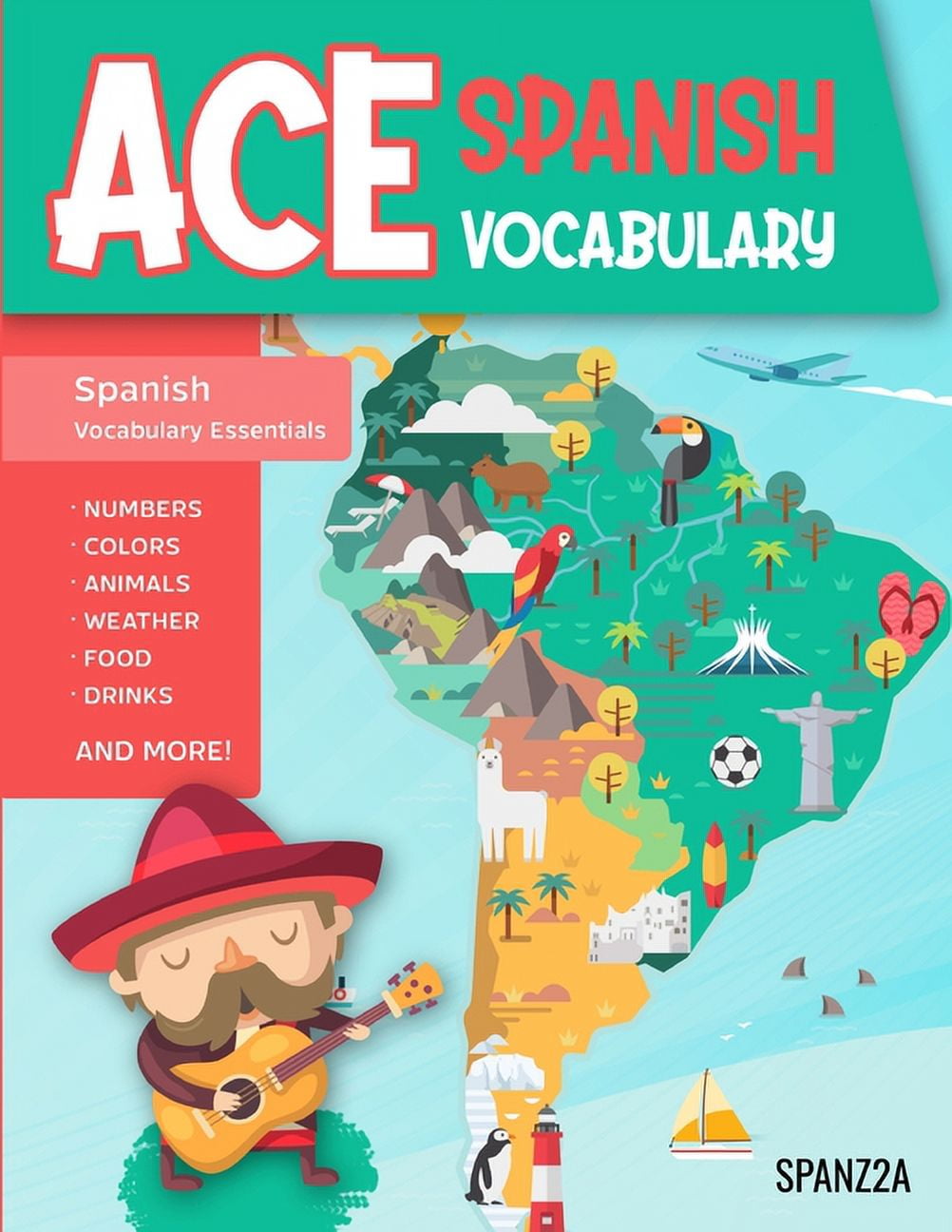 Ace Spanish Vocabulary: A Fun-Filled Workbook for Middle and High ...