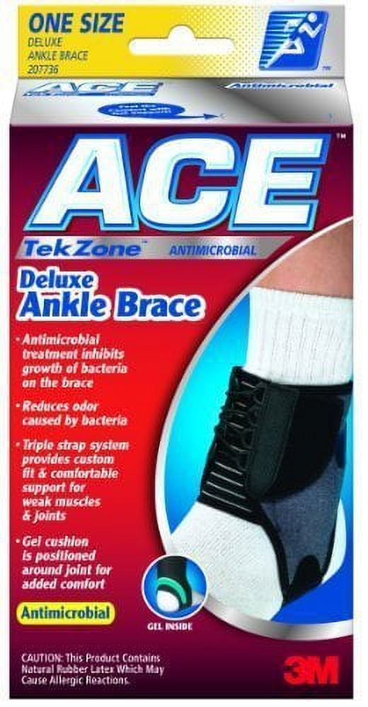 Ace TekZone Ankle Brace-One Size HSA/FSA Eligible - Walmart.com