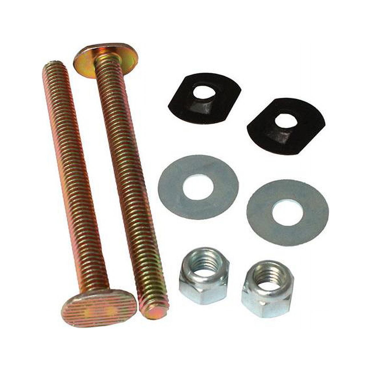 Ace Toilet Bolt Set 3-1/2 in. L Brass Plated - Walmart.com