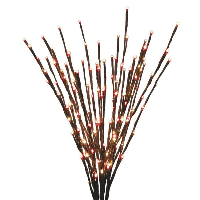 Celebrations LED Red/White Light Burst 32 in. Pathway Decor - Walmart.com