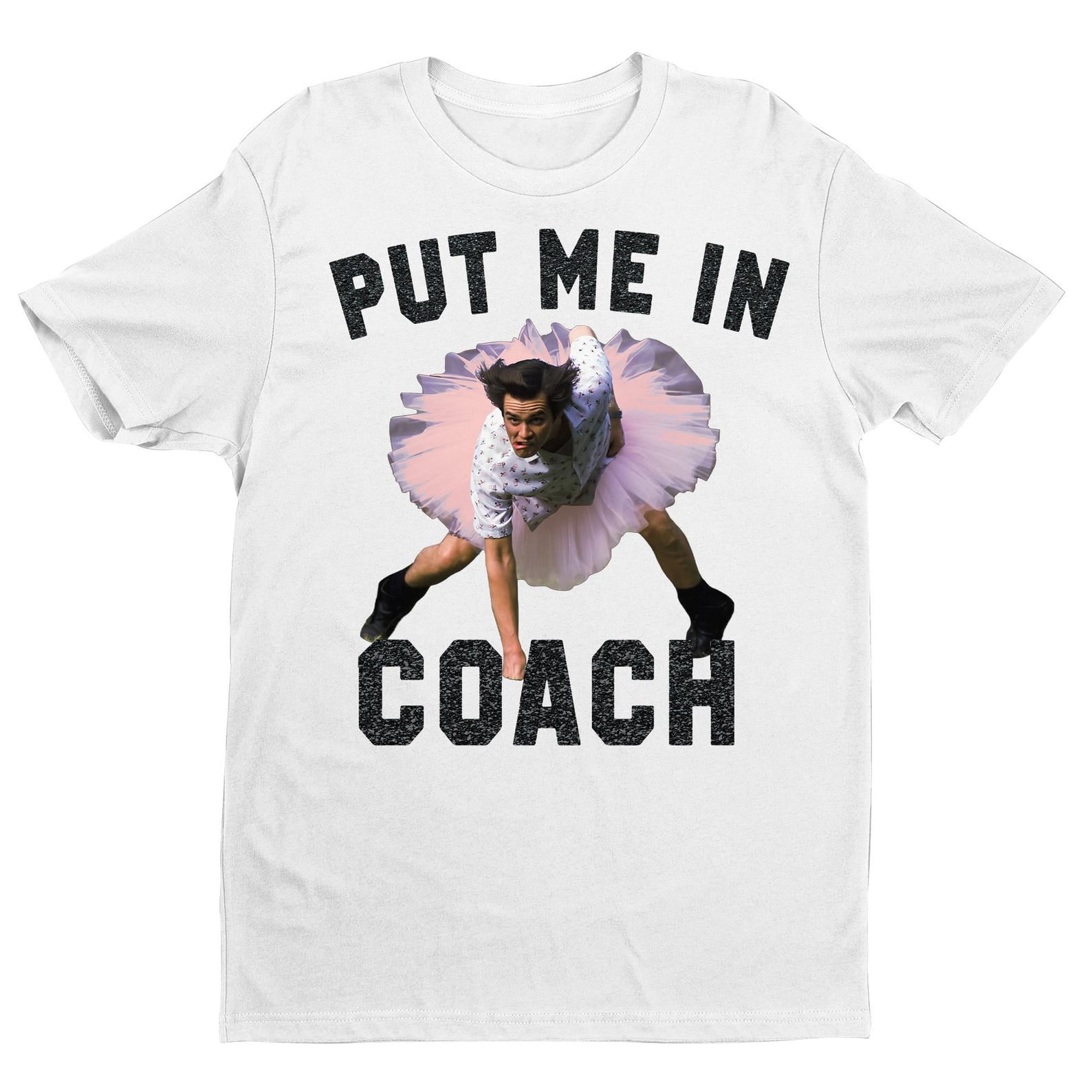Ace Ventura Put Me In Coach Tee, Retro Comedy Movie Art Graphic, Unisex ...