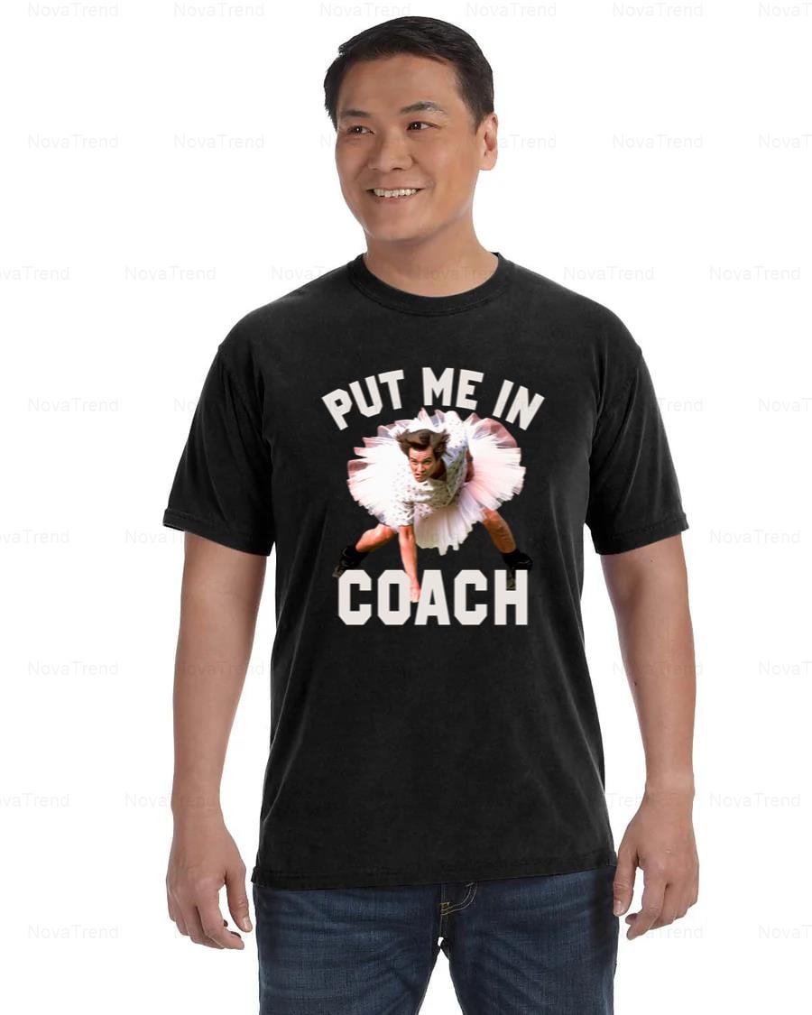 Ace Ventura Put Me In Comfort Color T-Shirt Funny Retro Movie Reference, Unisex, up to size 4XL ...