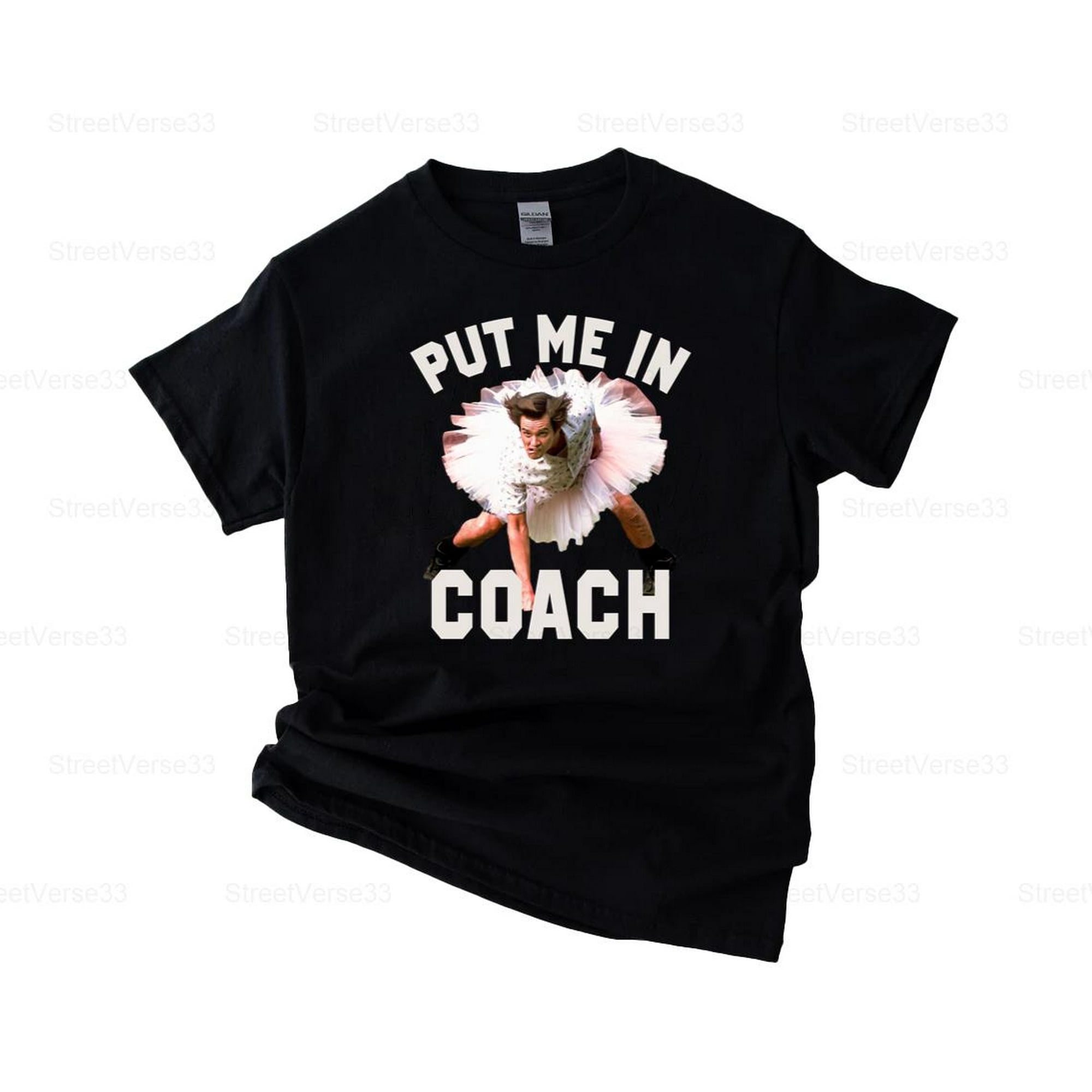 Ace Ventura Put Me In Tee – Funny Graphic Shirt,Ash Grey color,size 2XL ...