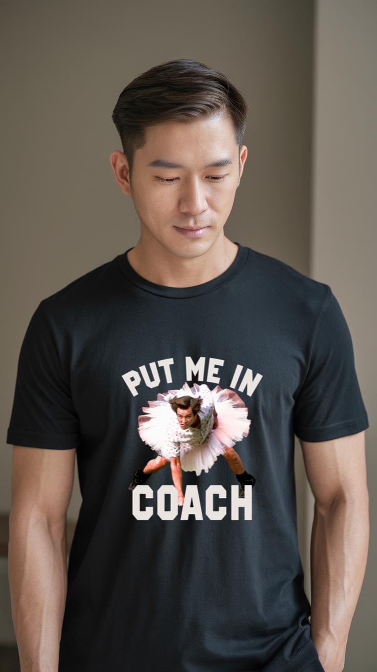 Ace Ventura Put Me In Tshirt Funny Graphic Tee Up To 4XL Love it from the first wear, durable ...