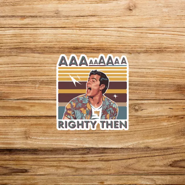 Ace Ventura Righty Then 90S Movie Quote Retro Stickerphone Decal Water ...