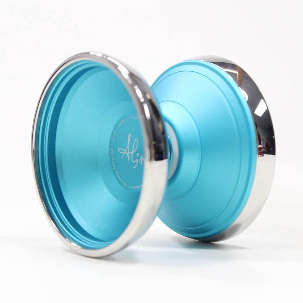 Ace Yo Alive Yo-Yo - Veronika Kamenska Signature Bi-Metal YoYo (Blue ...