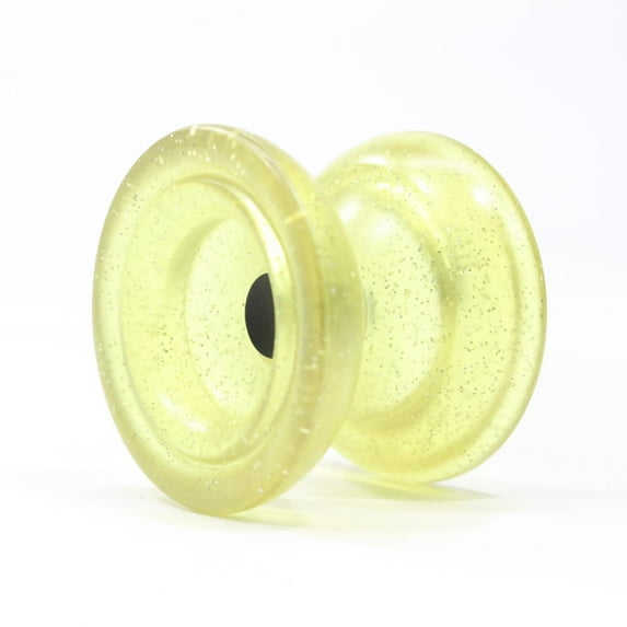 Ace Yo Pure Injection Molded Yo-Yo - Polycarbonate YoYo (Glitter Yellow ...