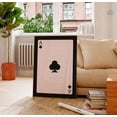Ace of Clubs Playing Card Black White Game Room Decor Teen Bedroom ...