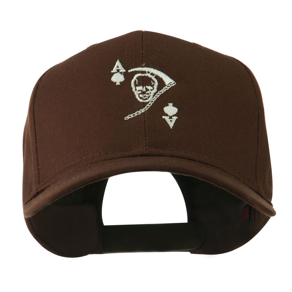 Ace of Death Vietnam War Emblem Embroidered Cap - Brown OSFM - Walmart.com