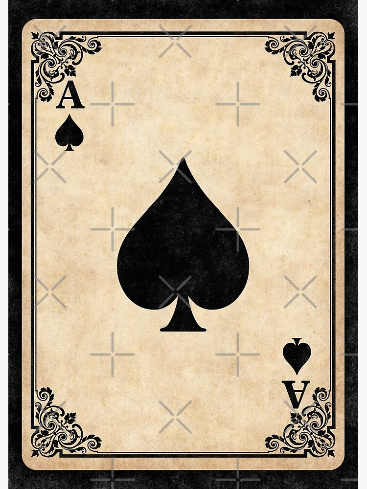 Ace of Spades Fashion Art Decor Frame - Walmart.com