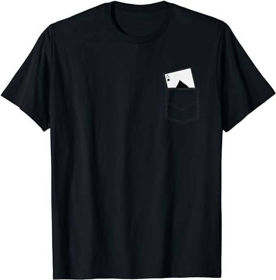 Ace of Spades Playing Card, in Your Pocket, Funny T-Shirt - Walmart.com