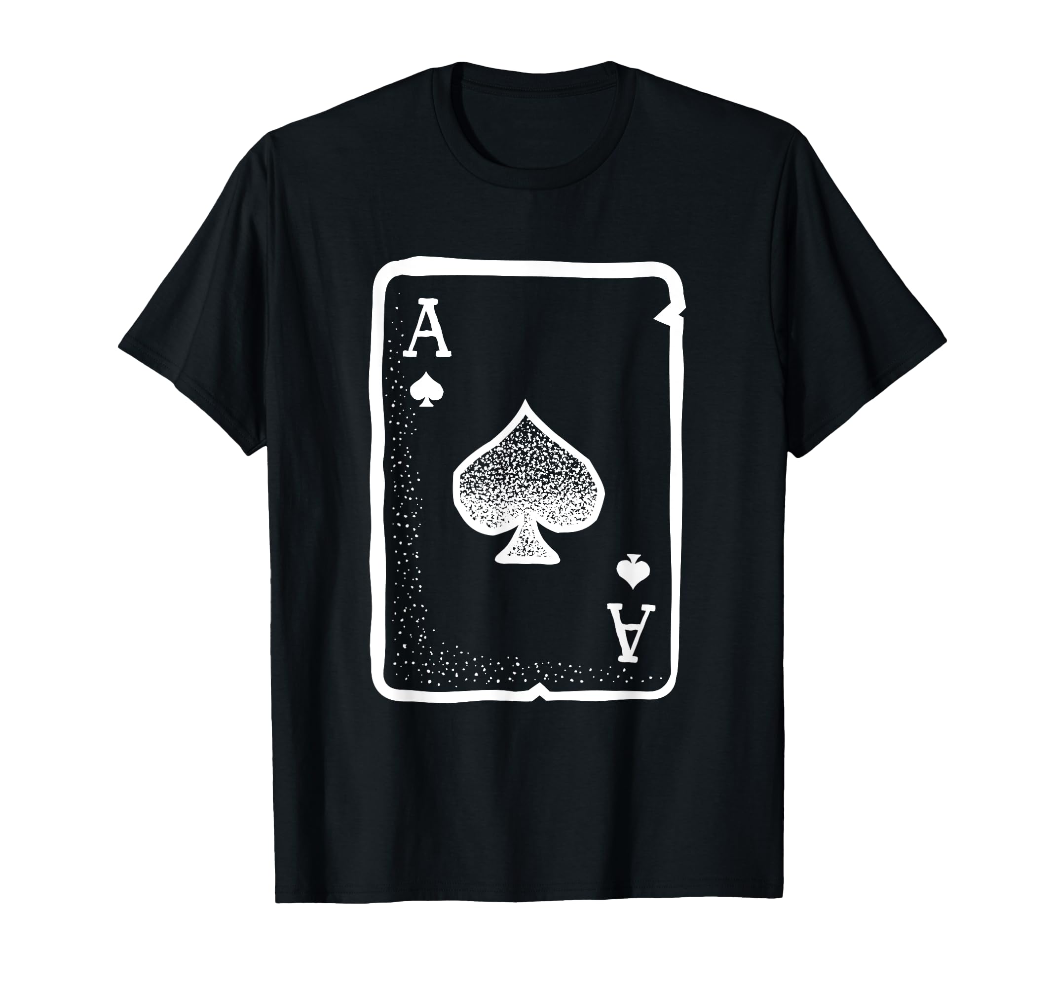 Ace of Spades Poker Playing Card Halloween Costume T-Shirt T-Shirt ...