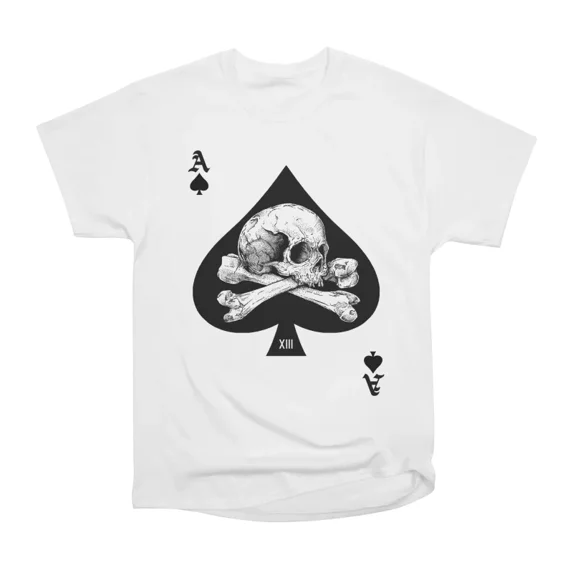 Ace of Spades T-Shirt Tee Gift For Him Merch For Her Apparel For Friend ...