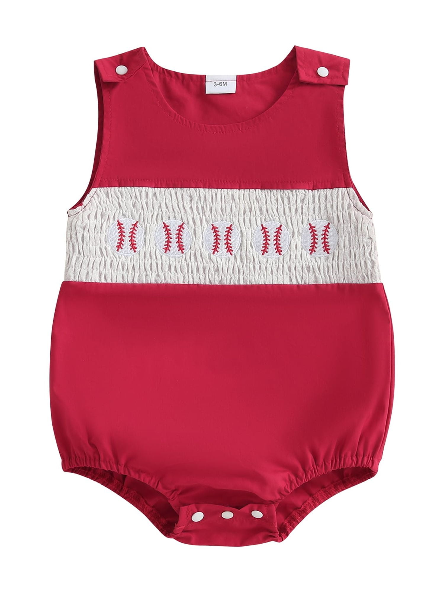 AceBaby 0-24M Baby Girls Summer Sweet Romper Infant Sleeveless Round ...