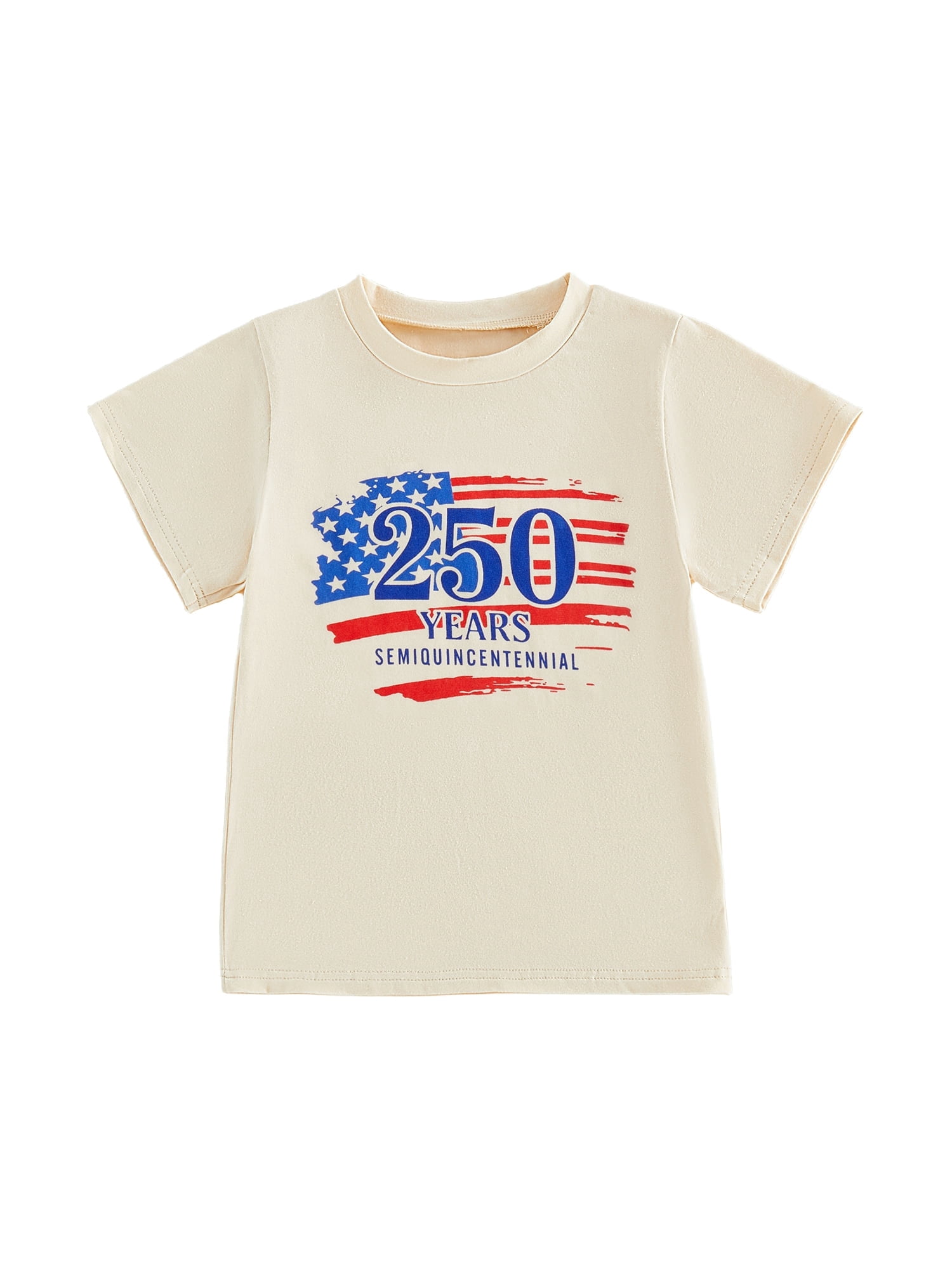 AceBaby 4th of July T Shirts for Little Boys and Girls Short Sleeve ...