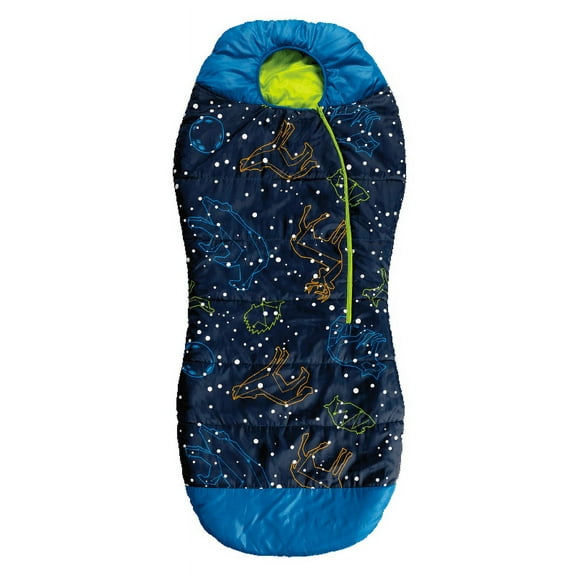 Glow in The Dark Mummy Sleeping Bag for Kids and Youth - Walmart.com