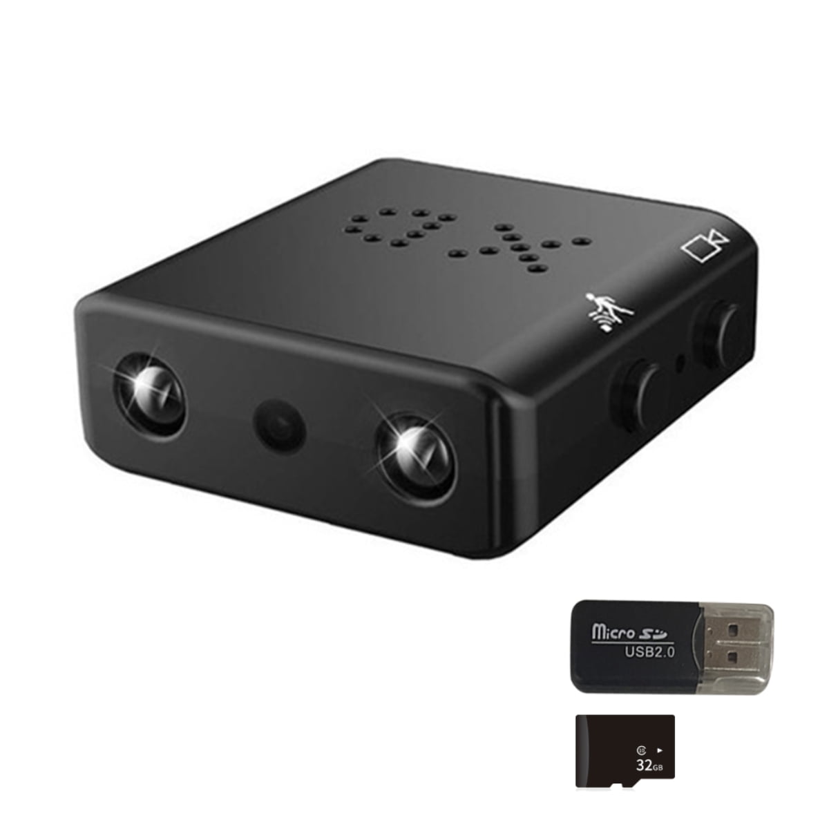 AceMonster Mini Wireless Home Security 1080P Indoor and Outdoor Night ...