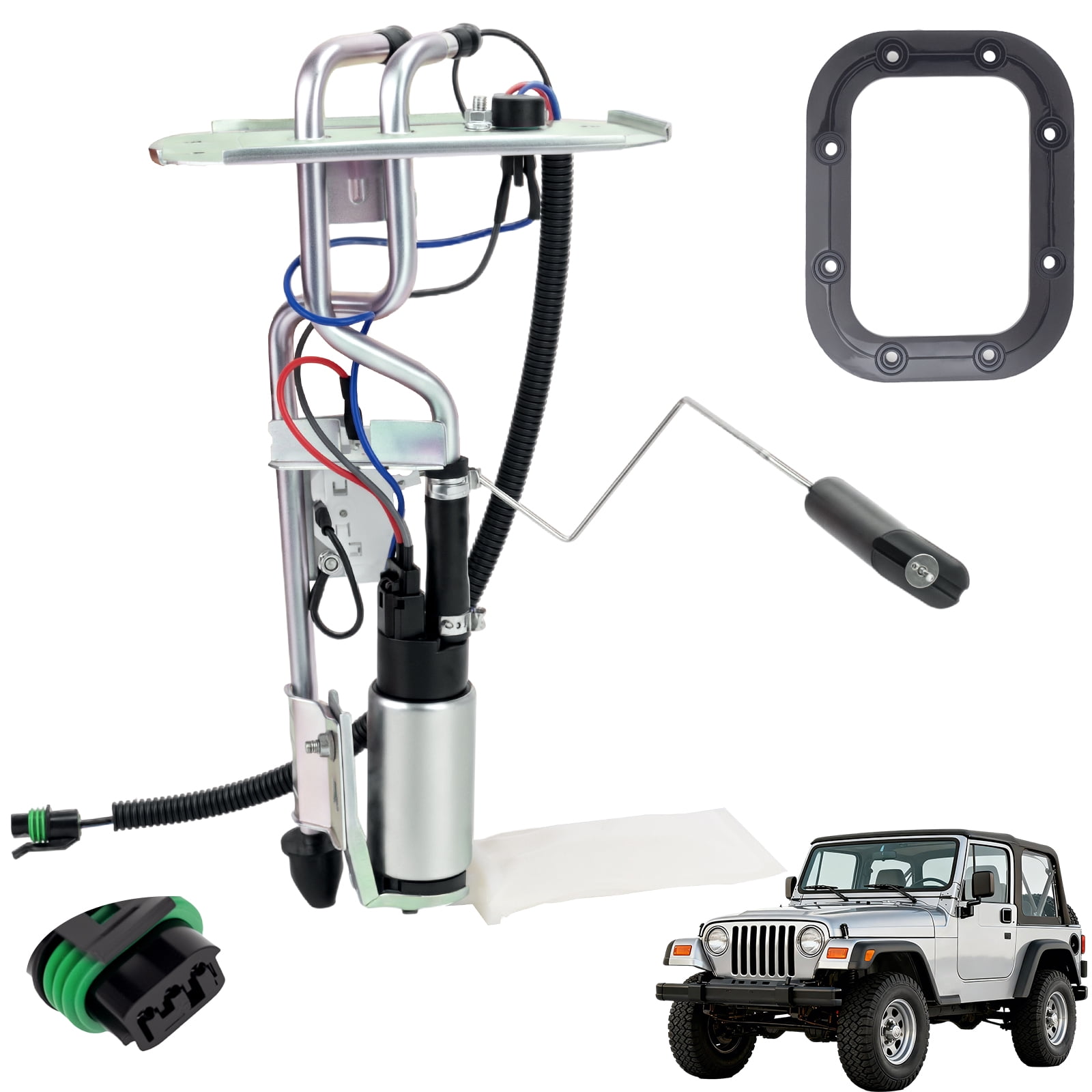 AceRide 5003861AA Electric Fuel Pump Assembly with Sending Unit for ...