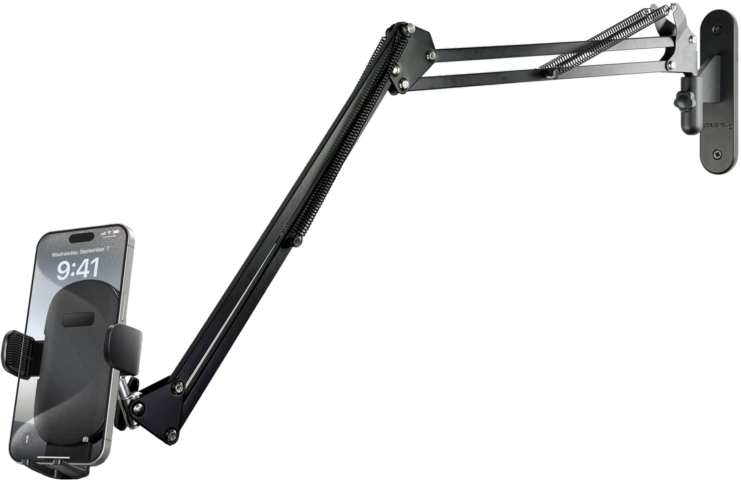 AceTaken Wall Phone Holder Mount Compatible with Samsung and iPhone 16 ...