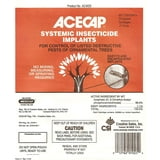 Acecap 25-Pack Systemic Tree Implants for Control of Tree Pests, 3/8 ...