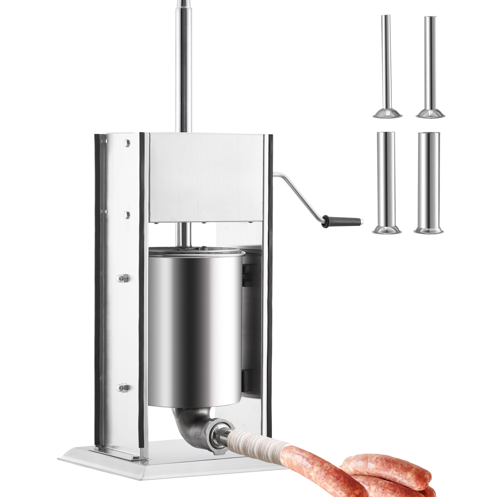 Acekid 10L Stainless Steel Sausage Maker Fast/Slow Speed, Easy to Clean ...