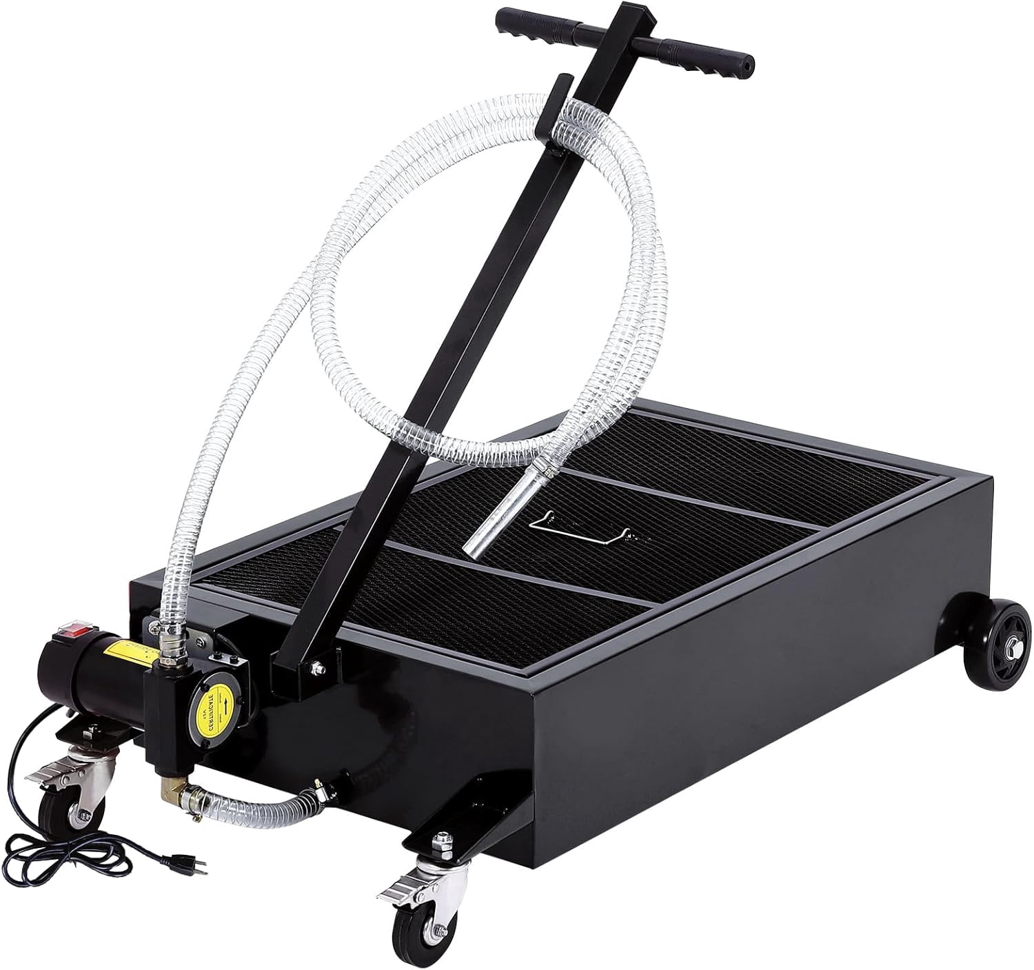 Acekid 20 Gallon 12V Oil Drain Pan with 180W Electric Pump, Metal Oil ...