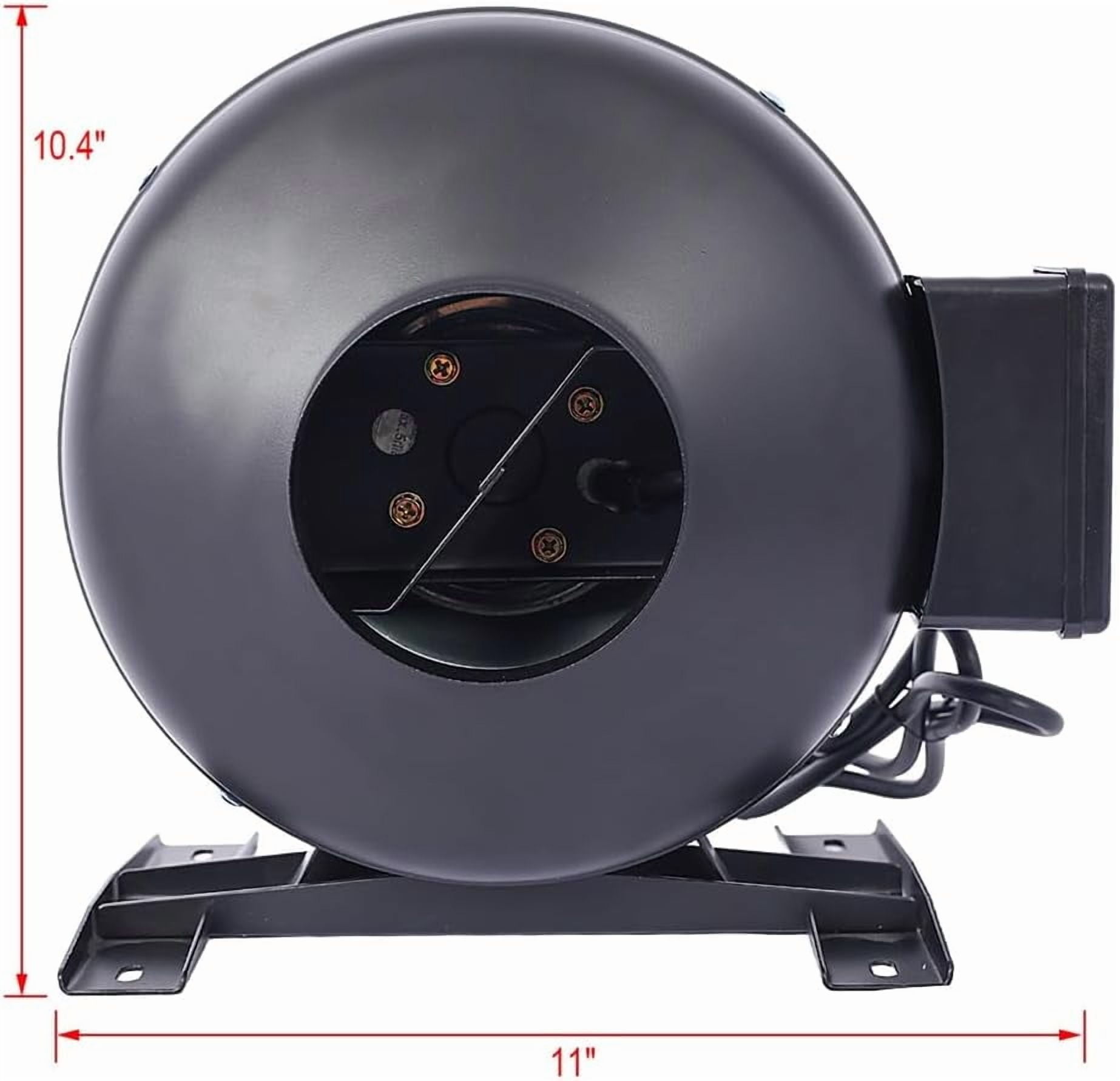 Acekid 4 Inch Inline Duct Fan High-Performance Booster Blower Vent ...