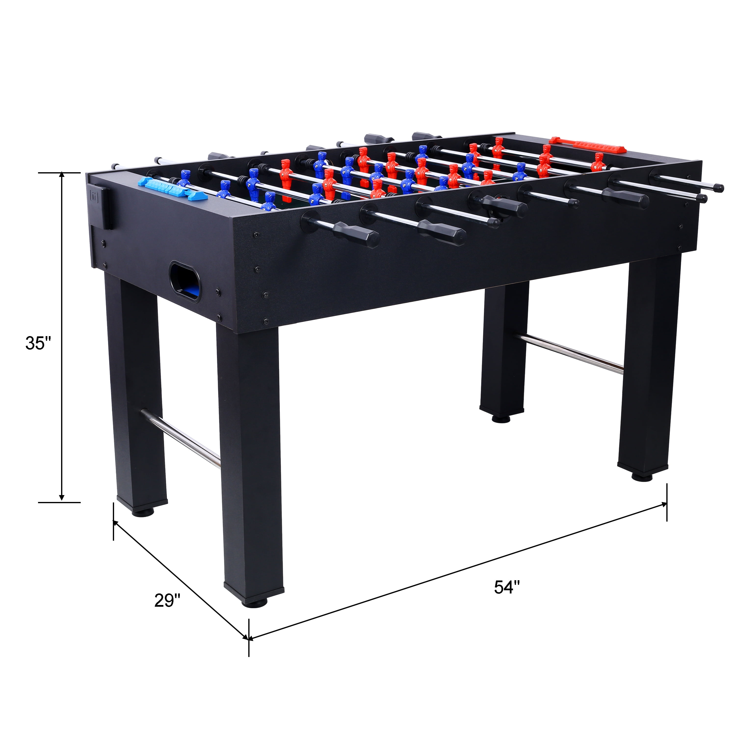 Acekid 54in Soccer Table with 4 Balls 1 Cup Holder 2 Counters Arcade ...