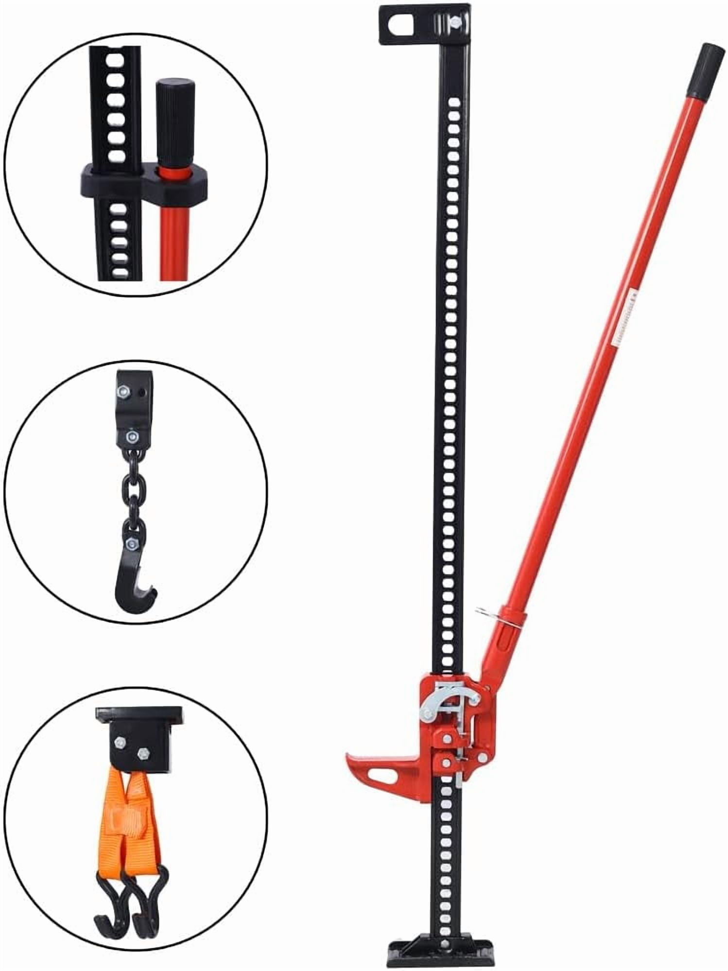 Acekid 60Inch 7000 LB Utility High Lift Farm Jack, Ratcheting Off-Road ...