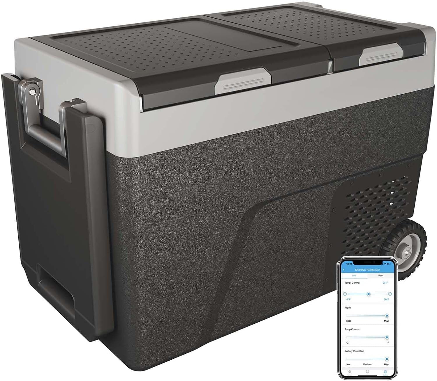 Acekid 62 QT(58L) Portable Car Electric Cooler, 12V Refrigerator Fridge ...