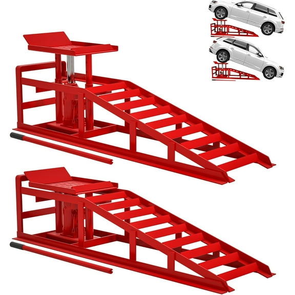 11000 LBS. HYDRAULIC CAR RAMPS - Walmart.com