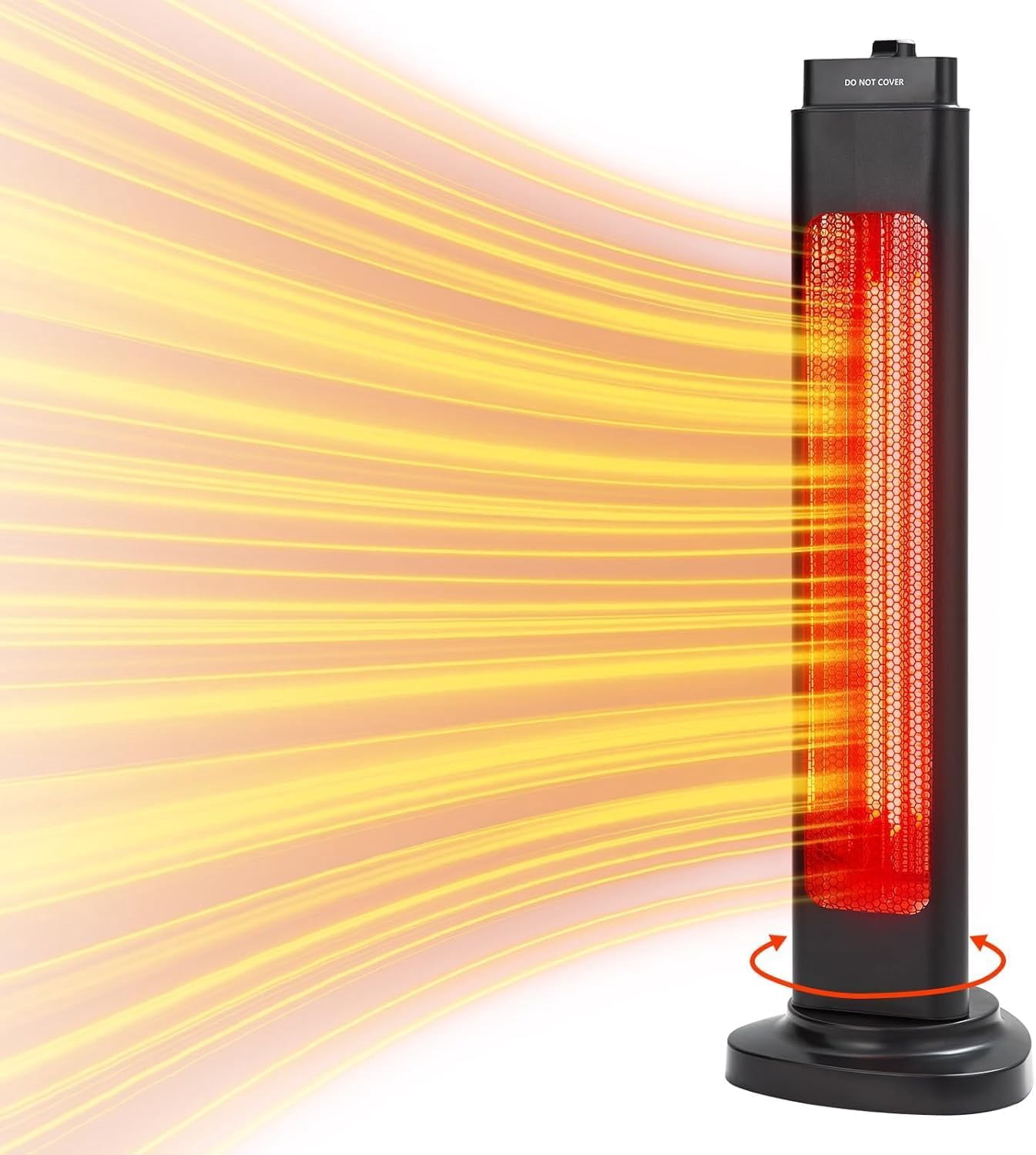 Acekid Outdoor Infrared Heaters for Patio, Electric 3 Heat Levels Patio ...