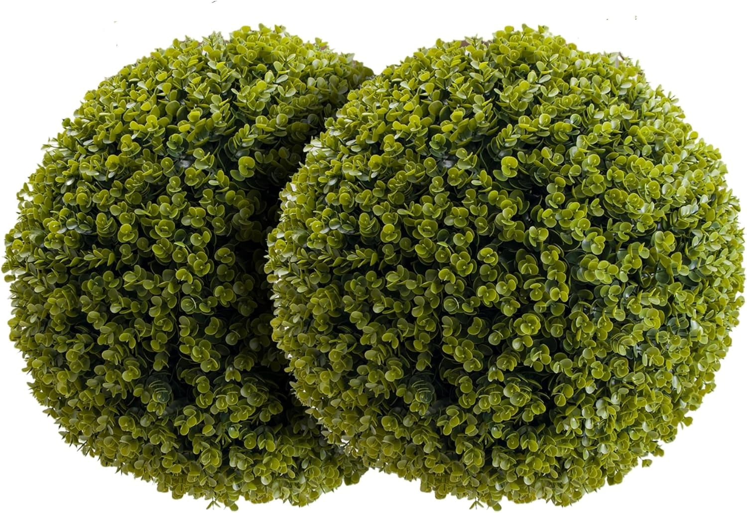 Acekid Set of 2 Artificial Cedar Topiary Plant Balls, 21.2inch Faux ...