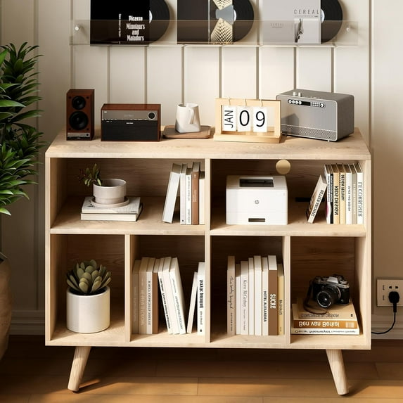 Acekid Vinyl Record Holder Player Cabinet Large Record Player Stand ...