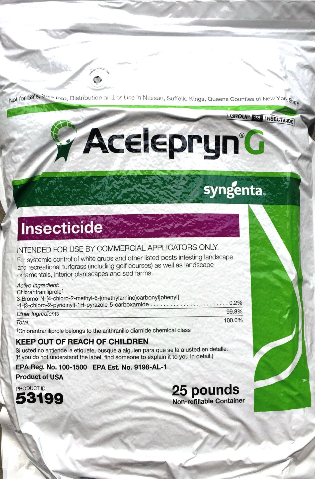 Acelepryn G Granular Insecticide - 25 Pound - Walmart.com