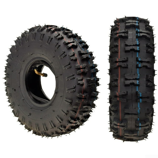 High Performance Go Karts 3.00-4 9x3.5-4 Inch Tyre Electric Scooter Moped / Mini Bike Tire ...