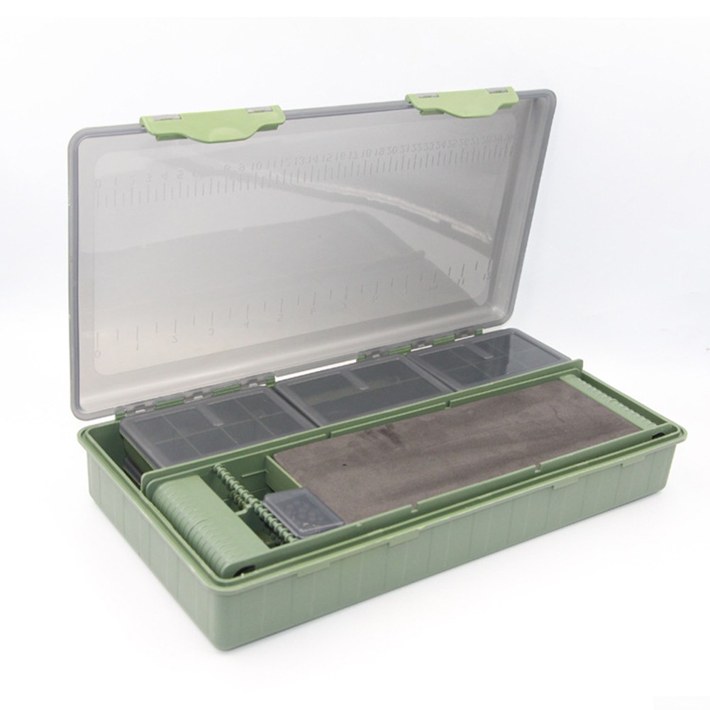 Aceovo Fishing Rig Tackle Box Rig Board Carp Fishing Storage Box ...