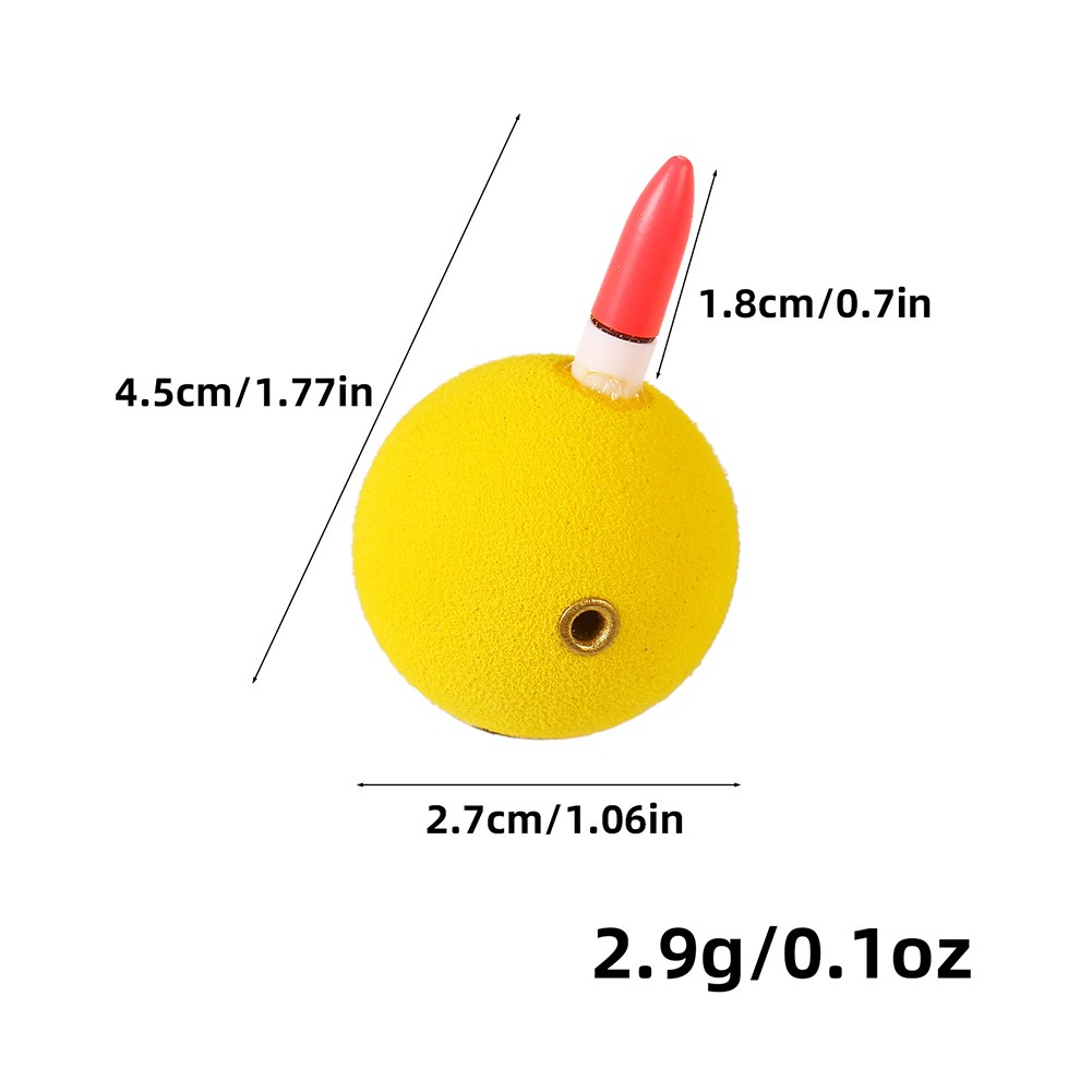 Aceovo Fishing spherical round float ball float Luya fishing spherical ...