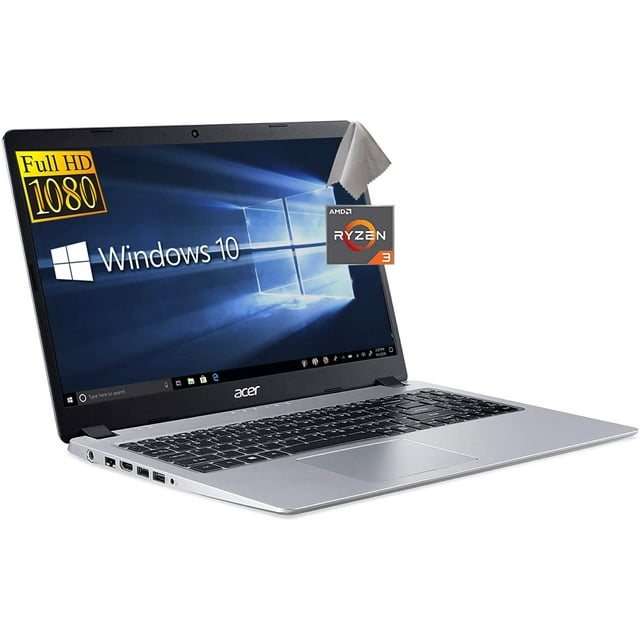Acer 2022 Aspire 5 Slim Laptop, 15.6 inch FHD IPS Display, AMD Ryzen 3 ...