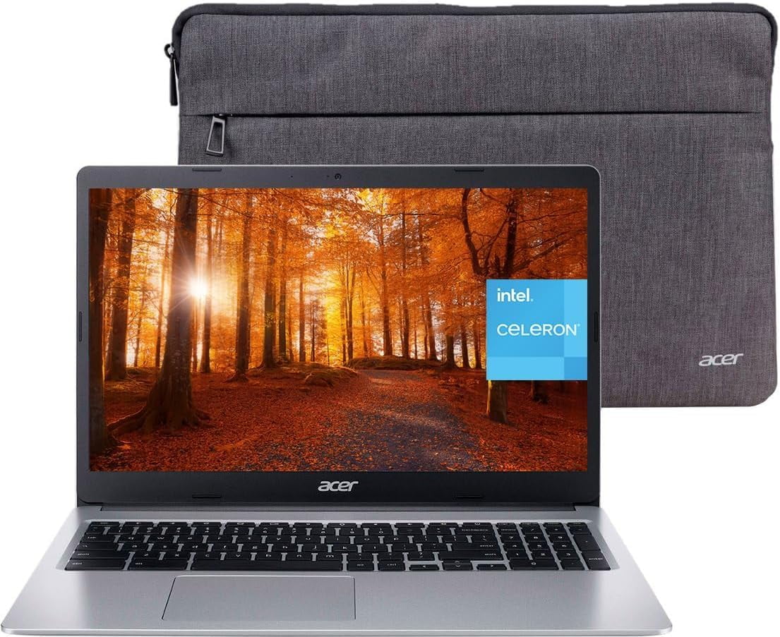 Acer 2024 Chromebook 315 Laptop, 15.6" HD Display, Intel Celeron Dual ...
