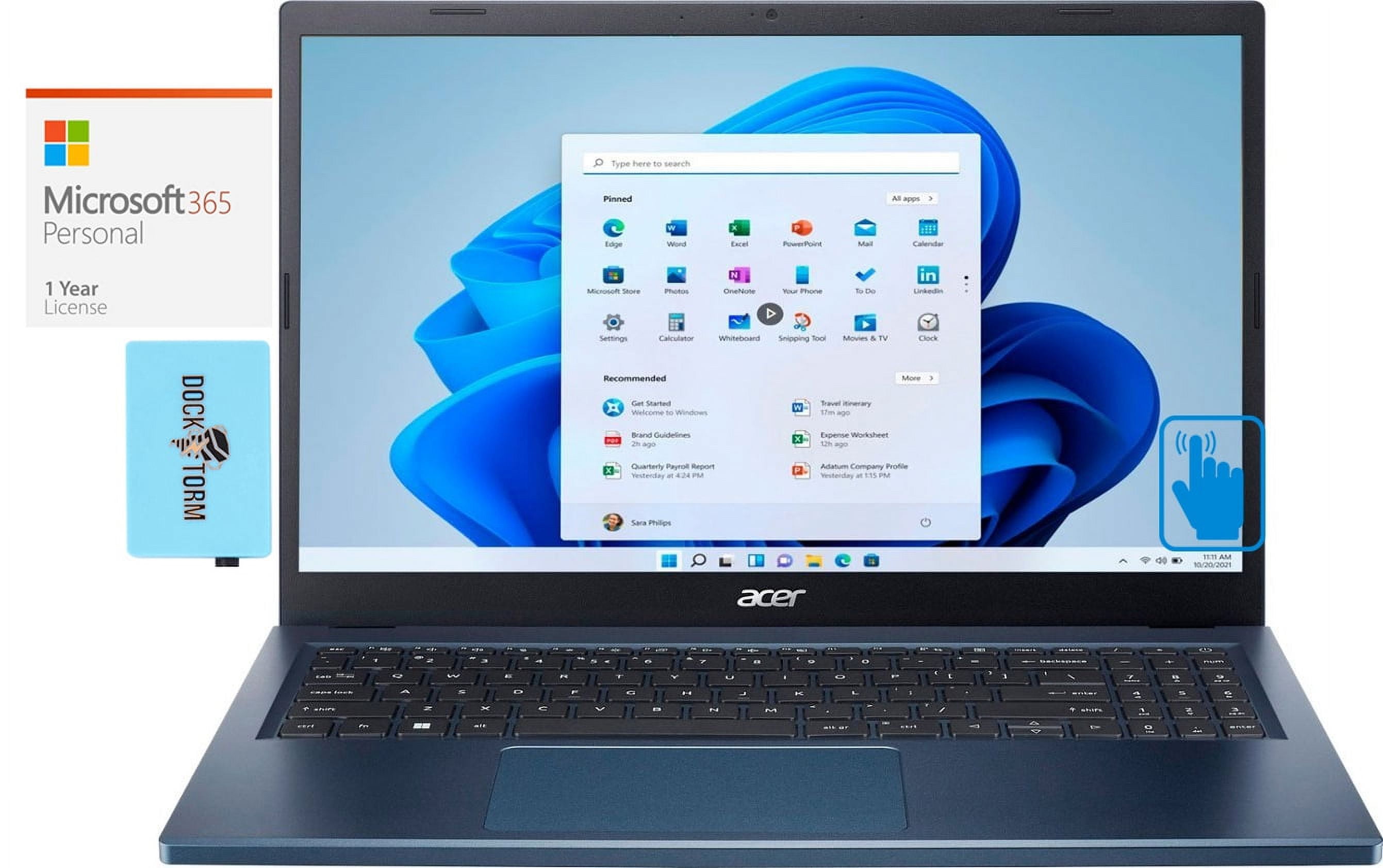 Acer Aspire 3 Home/Business Laptop (AMD Ryzen 5 7520U 4-Core, 15.6in 60 ...