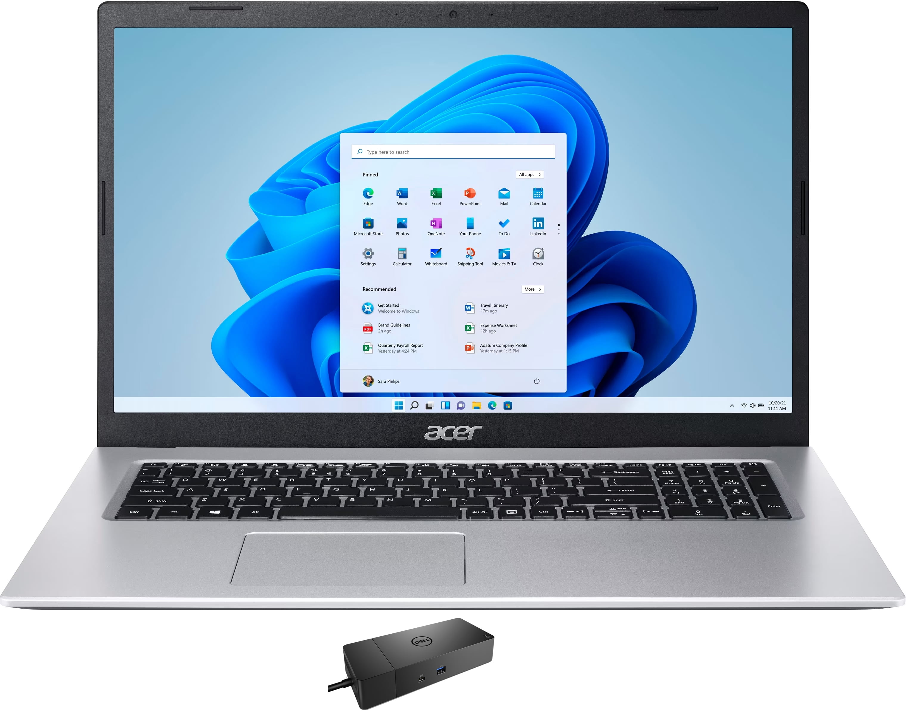 Acer Aspire 3 Home/Business Laptop (Intel i3-1115G4 2-Core, 17.3in 60Hz ...