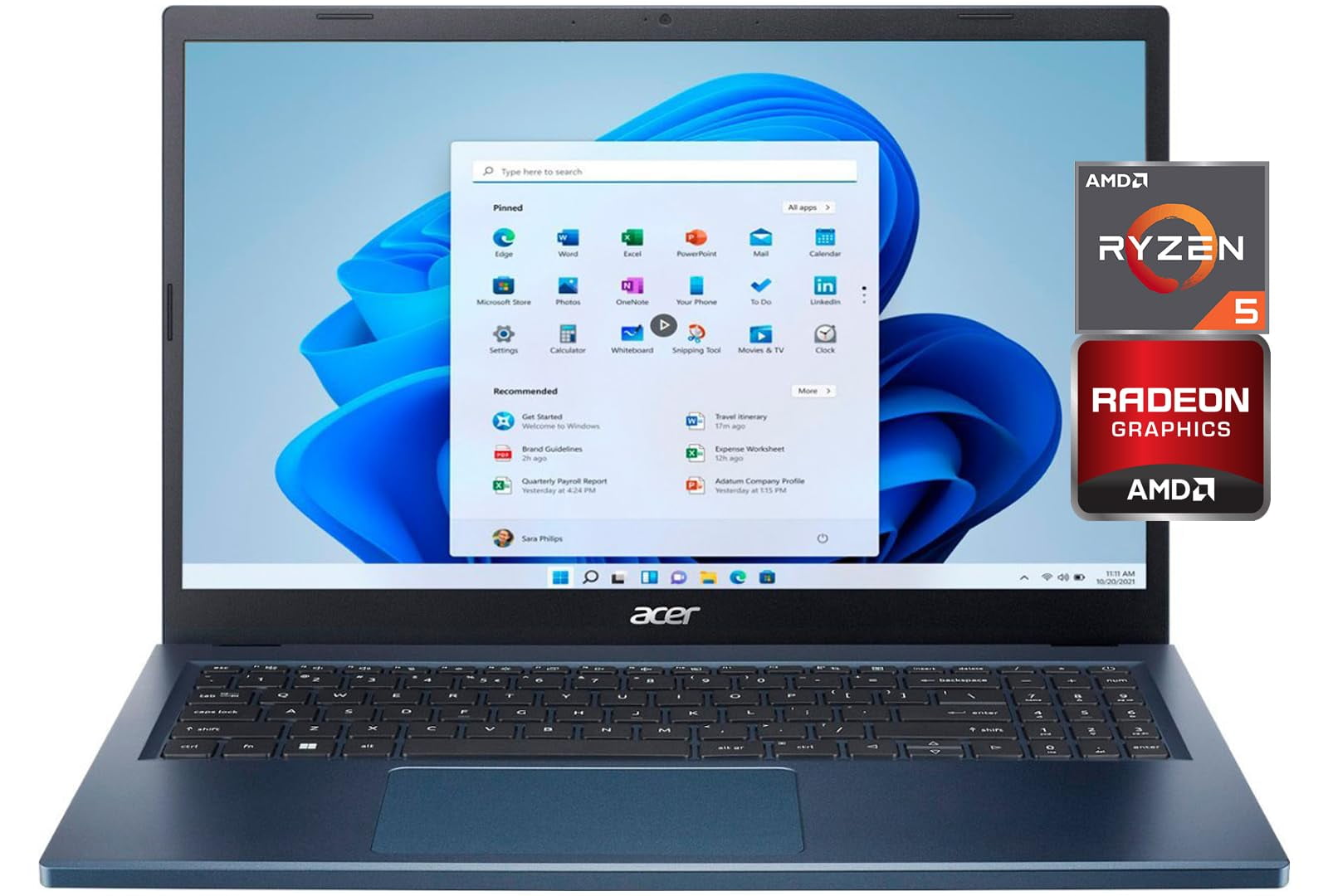 Acer - Aspire 3 Thin Light Laptop - 15.6" Full HD IPS Touch Display ...